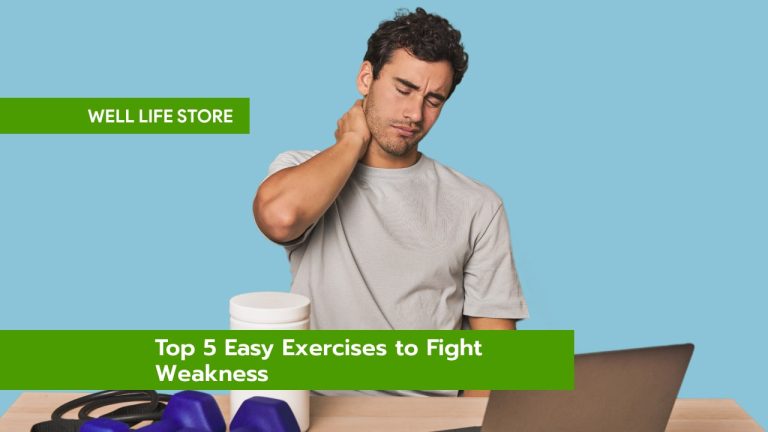 Top 5 Easy Exercises to Fight Weakness - Well Life Store